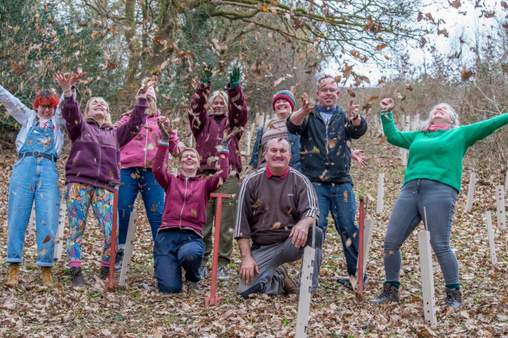 450 trees planted to celebrate 40 years of supporting local economies ...