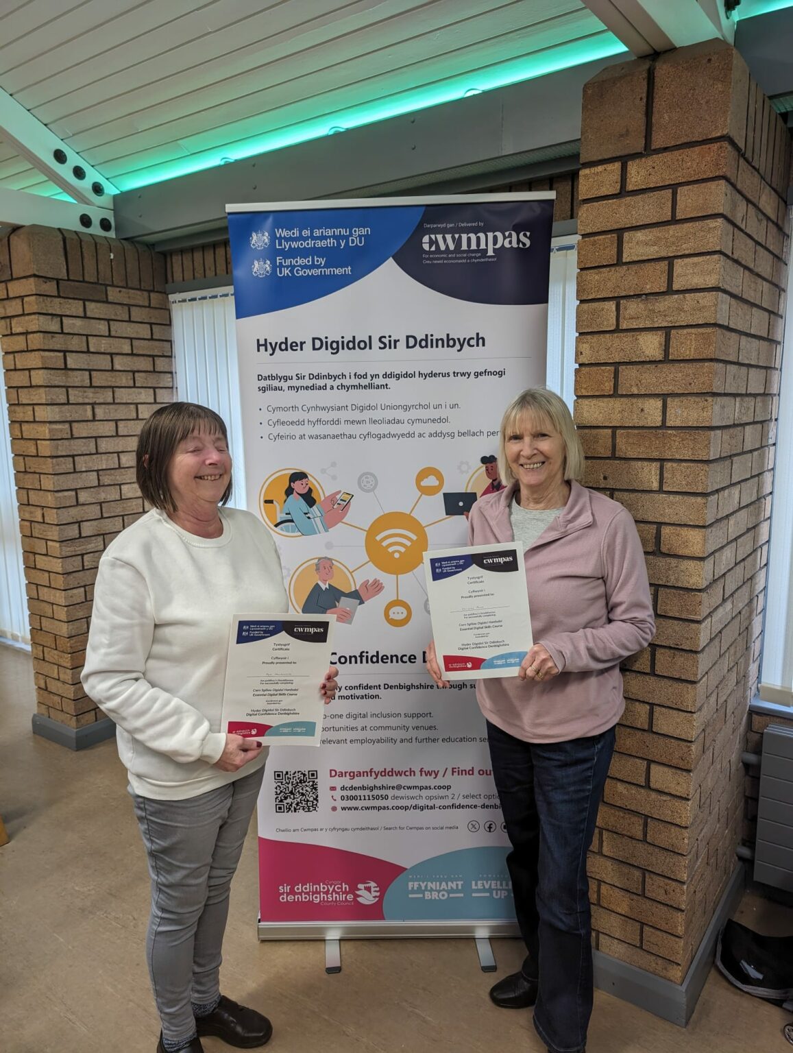 Digital Confidence Denbighshire - Cwmpas